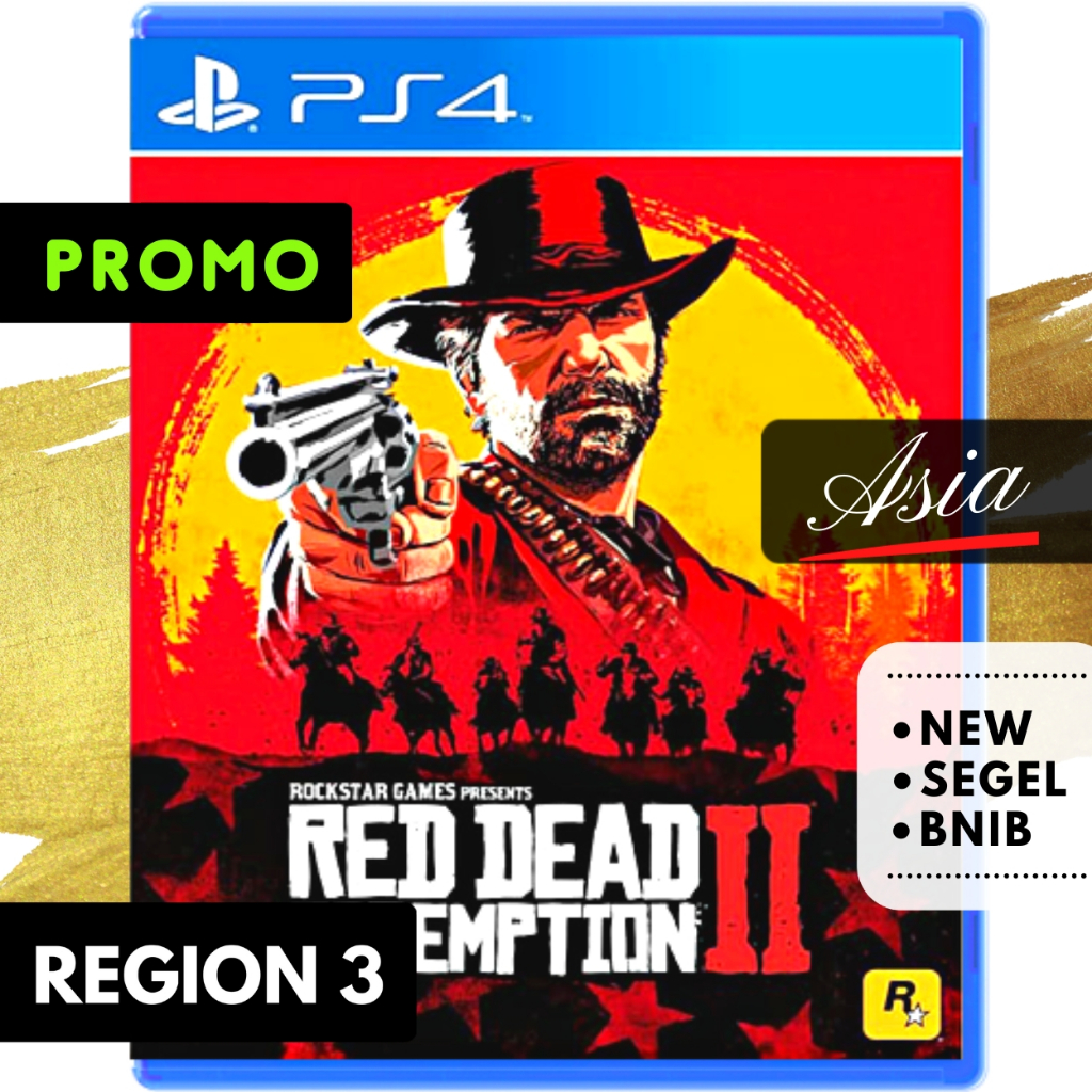 Jual ⭐ RED DEAD REDEMPTION 2 ⭐ PS4 PS5 | kaset bd dvd cd game ps4 ps5 ...