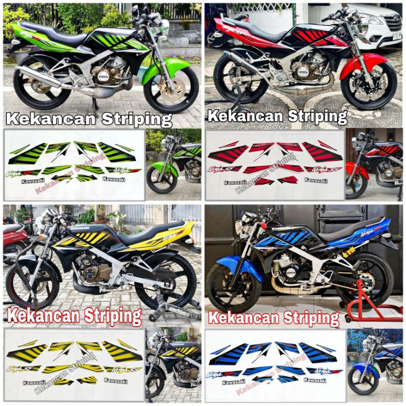 Jual Striping Ninja SS 2014 Livery ZEBRA | Shopee Indonesia