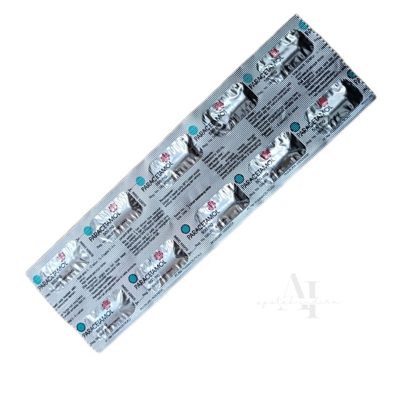 Jual PARACETAMOL 500MG PIM @10 Tablet | Shopee Indonesia