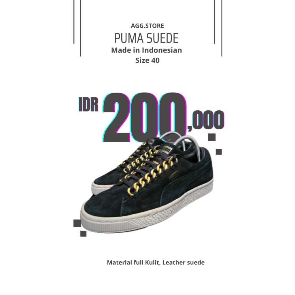 Jual Sneaker Puma Classic X Chain 50th Anniversary | Shopee Indonesia