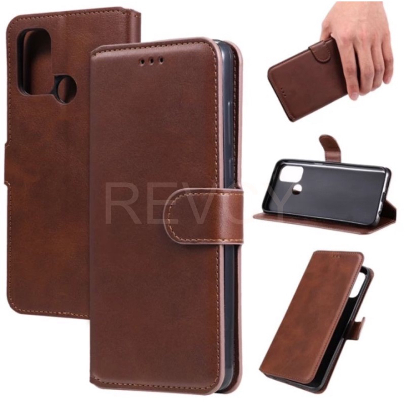 Jual LEATHER FLIP CASE OPPO F1S/ F1PLUS/ F3/ F3PLUS/ F5/ F7/ F9/ F11 ...