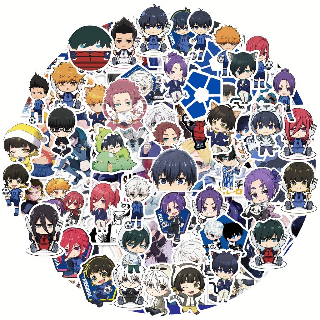 Jual Stiker Sticker Anime Blue Lock Paketan | Shopee Indonesia