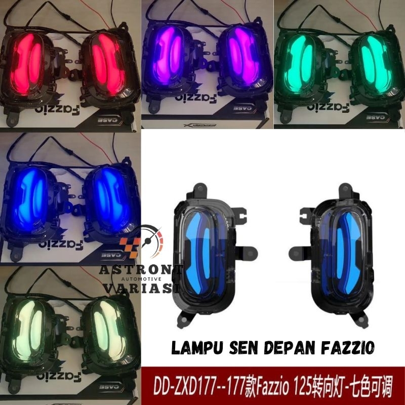 Jual Lampu Sen Depan Fazzio RGB Sein Depan RGB Fazzio | Shopee Indonesia