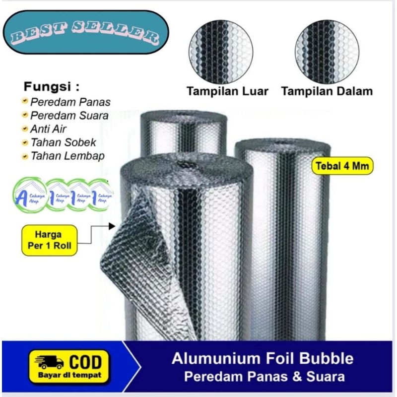 Jual Aluminium Foil Peredam Panas Atap - Aluminium Foil Bubble ...