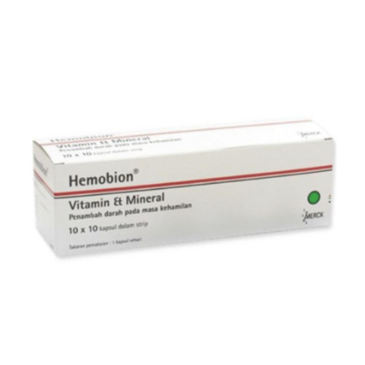Jual Hemobion 10 Kapsul (Per Strip) | Shopee Indonesia