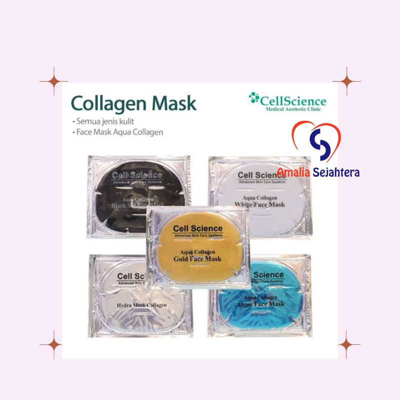 Jual DIJUAL CELL SCIENCE AQUA COLLAGEN MASK ORIGINAL | Shopee Indonesia