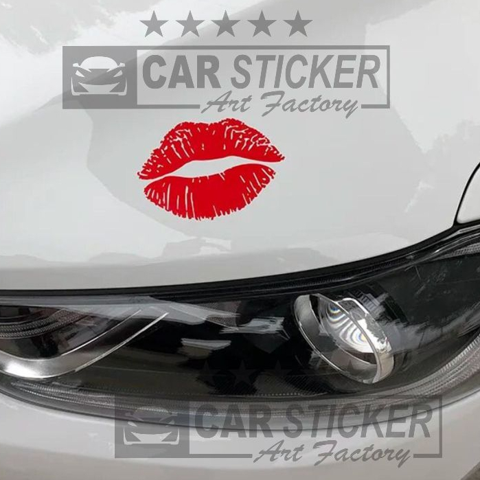 Jual stiker sticker gambar bibir lucu jdm | Shopee Indonesia