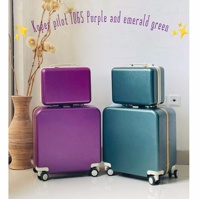 Jual PARKSON Alana ( FREE BEAUTY CASE) Koper 18 inch Kabin Bagasi ...