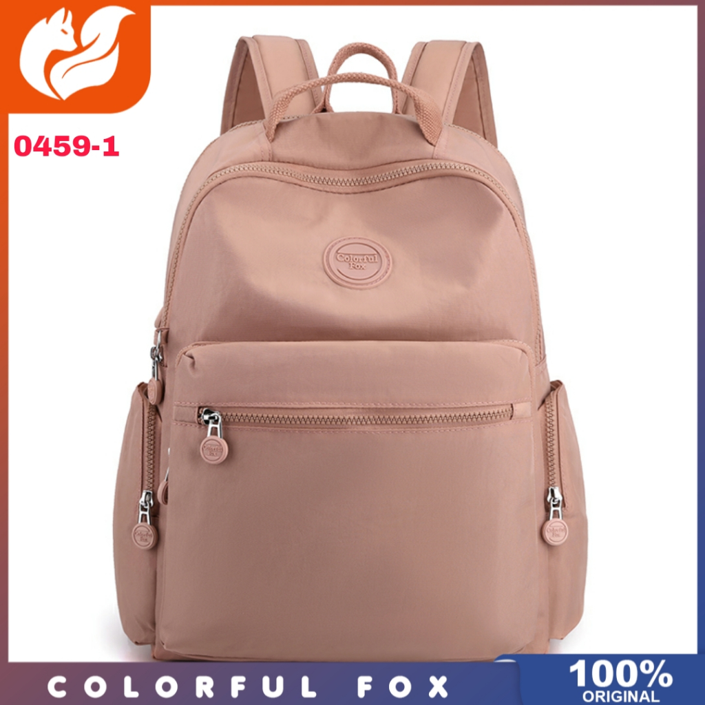 Jual Colorful fox ori - Tas ransel colorful fox 0459-1nilon waterproof ...