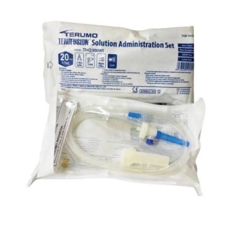 Jual terumo infusion set TIQ 300 / infusion set terumo | Shopee Indonesia