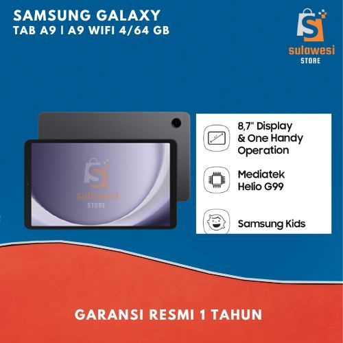 Jual Samsung Galaxy Tab A9 | Tab A9 Wifi 4/64 GB Garansi Resmi 1 Tahun ...