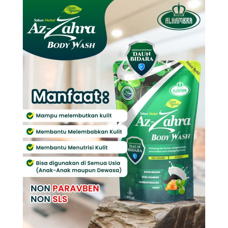 Jual Body wash sabun mandi cair daun bidara 4 in 1 alami dari herbal ...