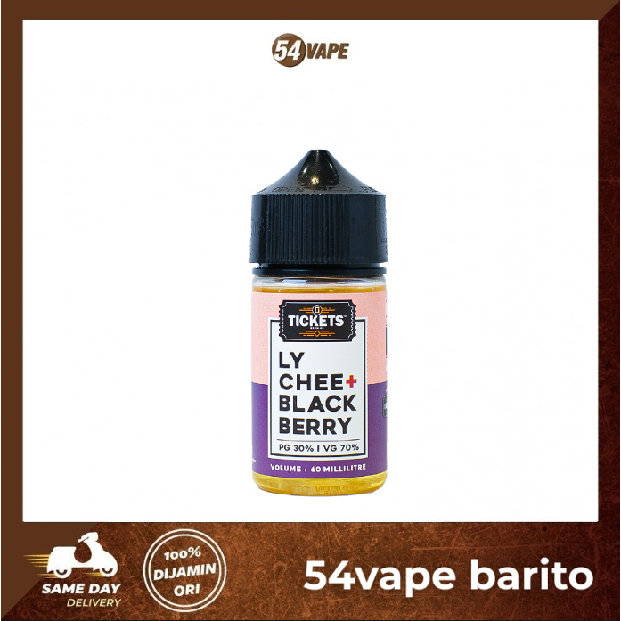 Jual Ticket Lychee Berry 60ml by Tickets Brew | Shopee Indonesia