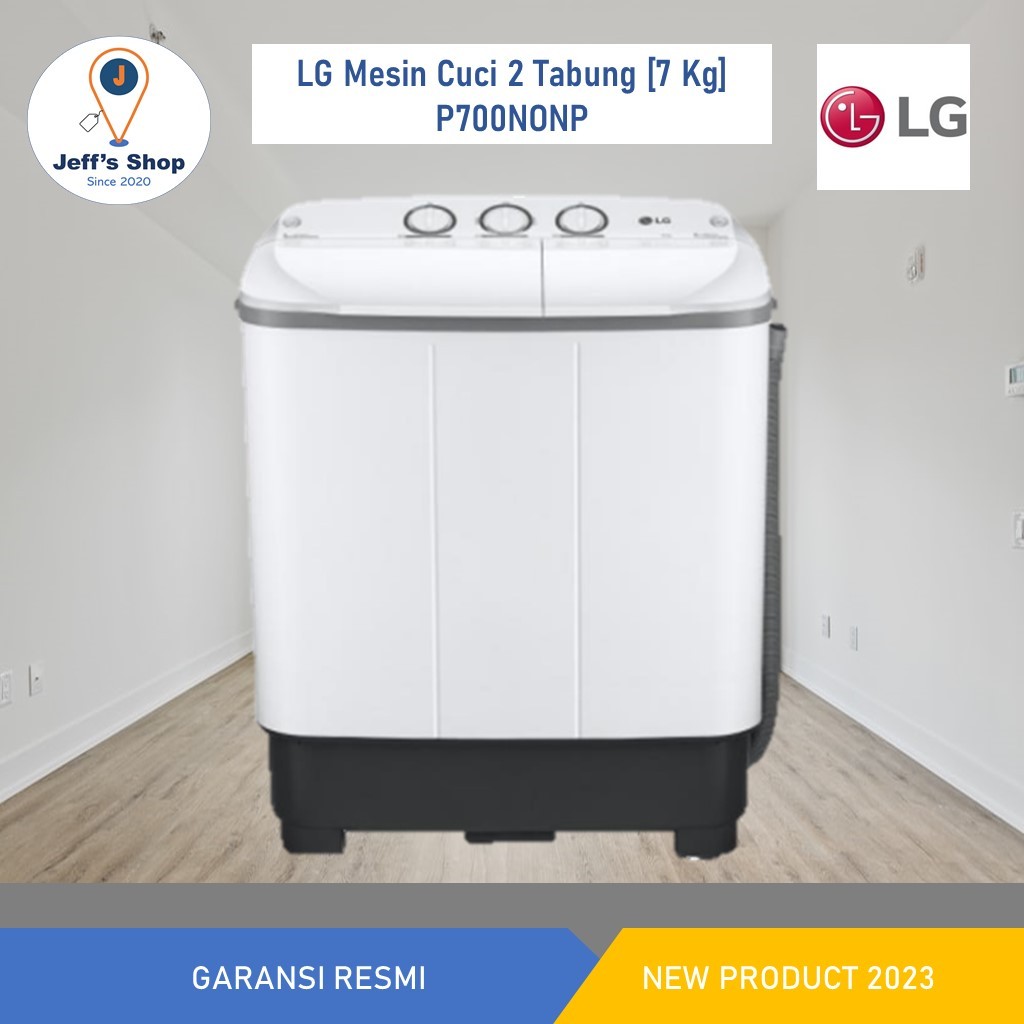Jual LG Mesin Cuci 2 Tabung [7 Kg] P700NONP | Shopee Indonesia