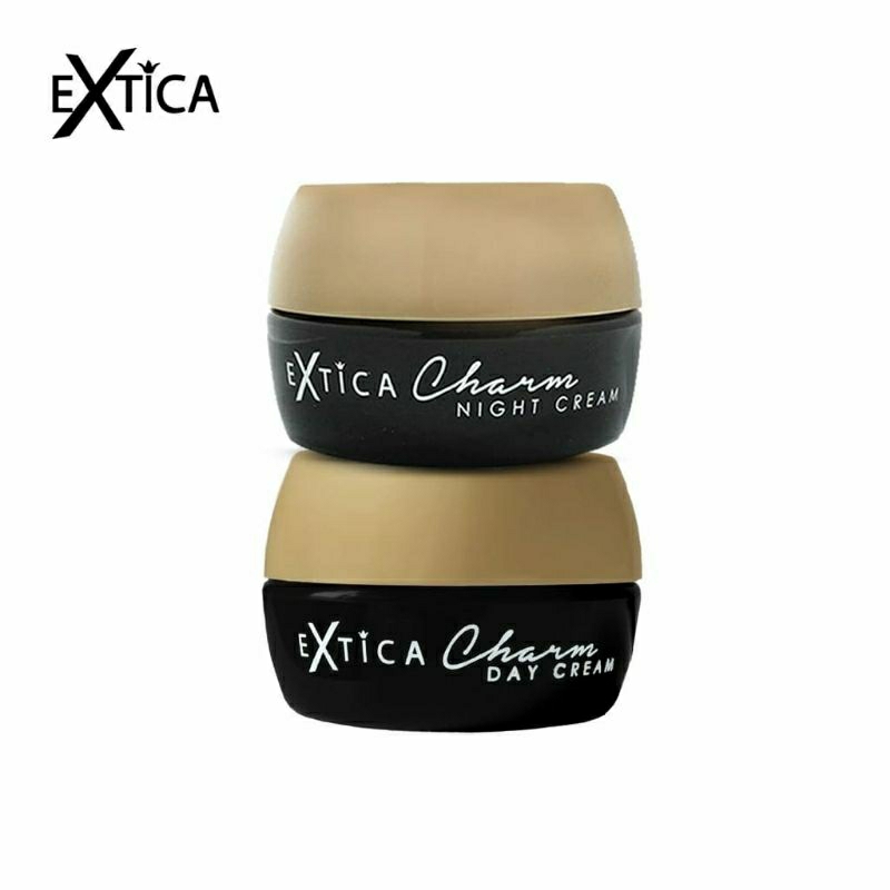 Jual EXTICA CHARM DAY & NIGHT CREAM 15GR ~ ORIGINAL 100% | Shopee Indonesia