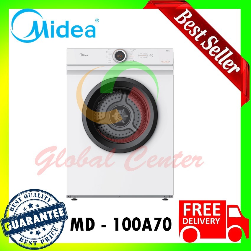 Jual MIDEA Mesin Pengering Front Load MD-100A70 - GARANSI RESMI ...
