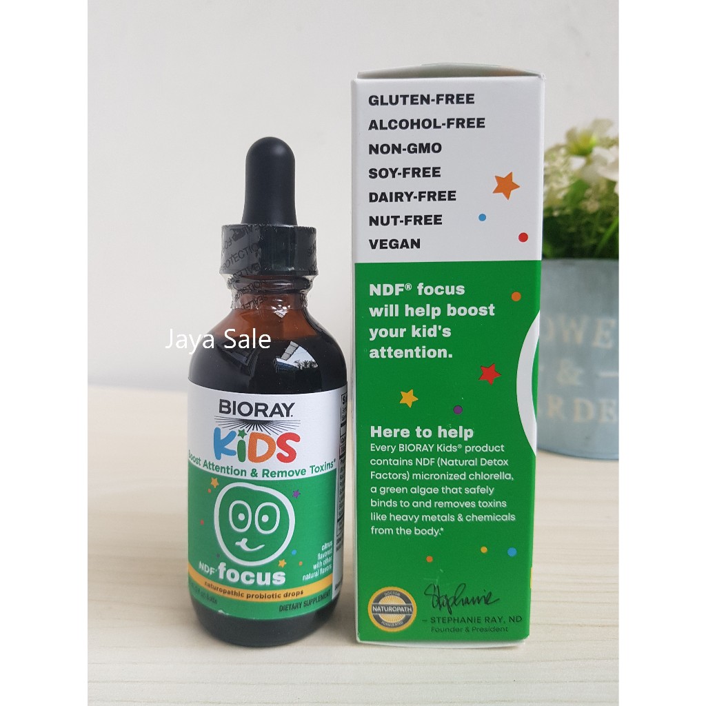 Jual Bioray Kids NDF Tummy Probiotic / Focus / Calm | Shopee Indonesia