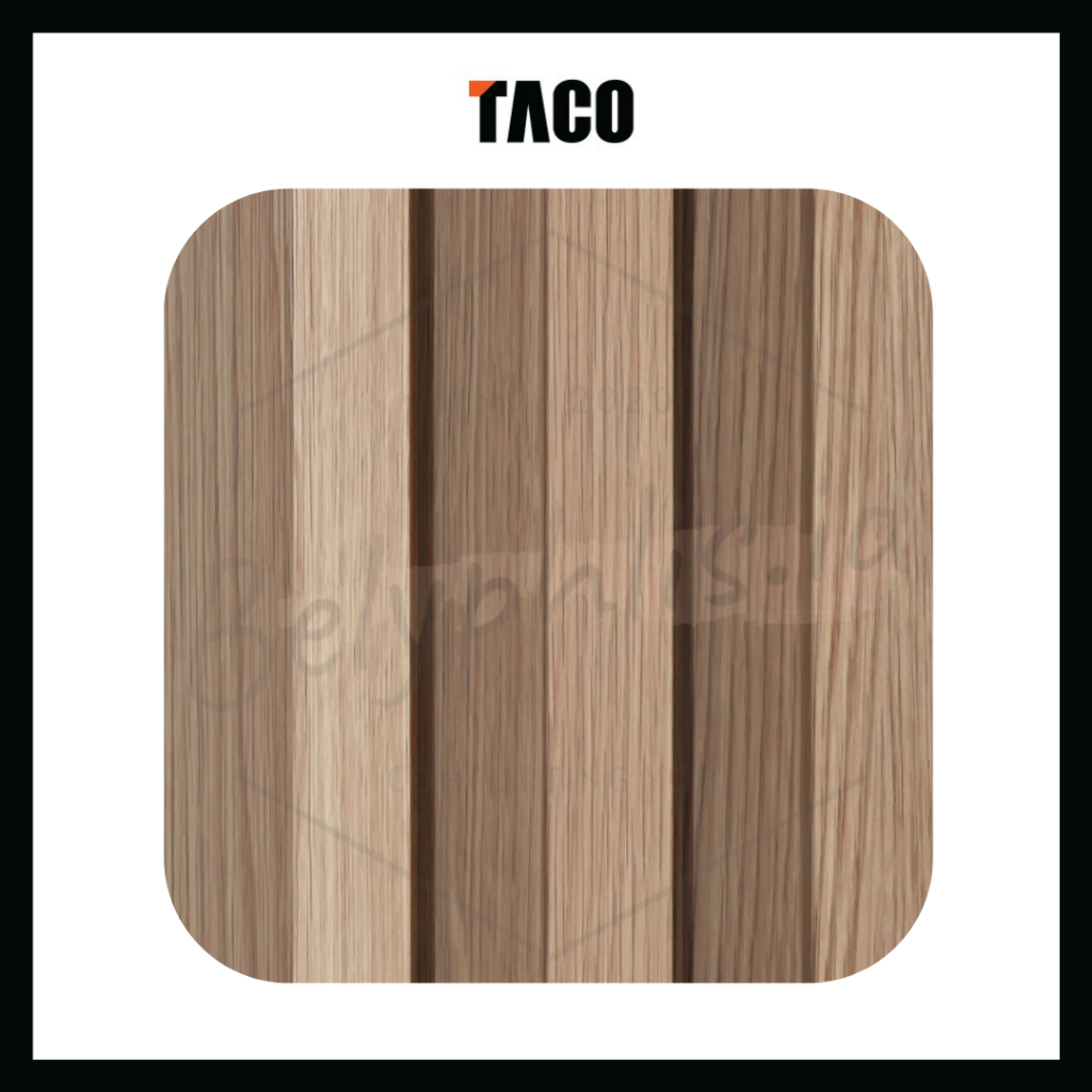 Jual WP 3001 PB Honey | TACO WPC Deco Panel Big Grooves | Wall Panel ...
