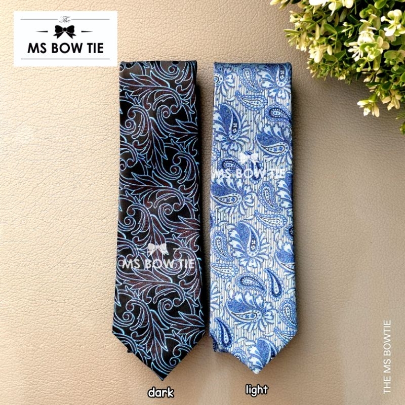 Jual THE MS BOWTIE Dasi batik BIRU | Shopee Indonesia