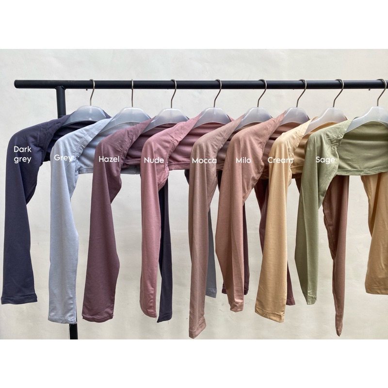 Jual Manset Bolero Premium Rayon / Kaos Manset Tangan Sambung Croptop L ...