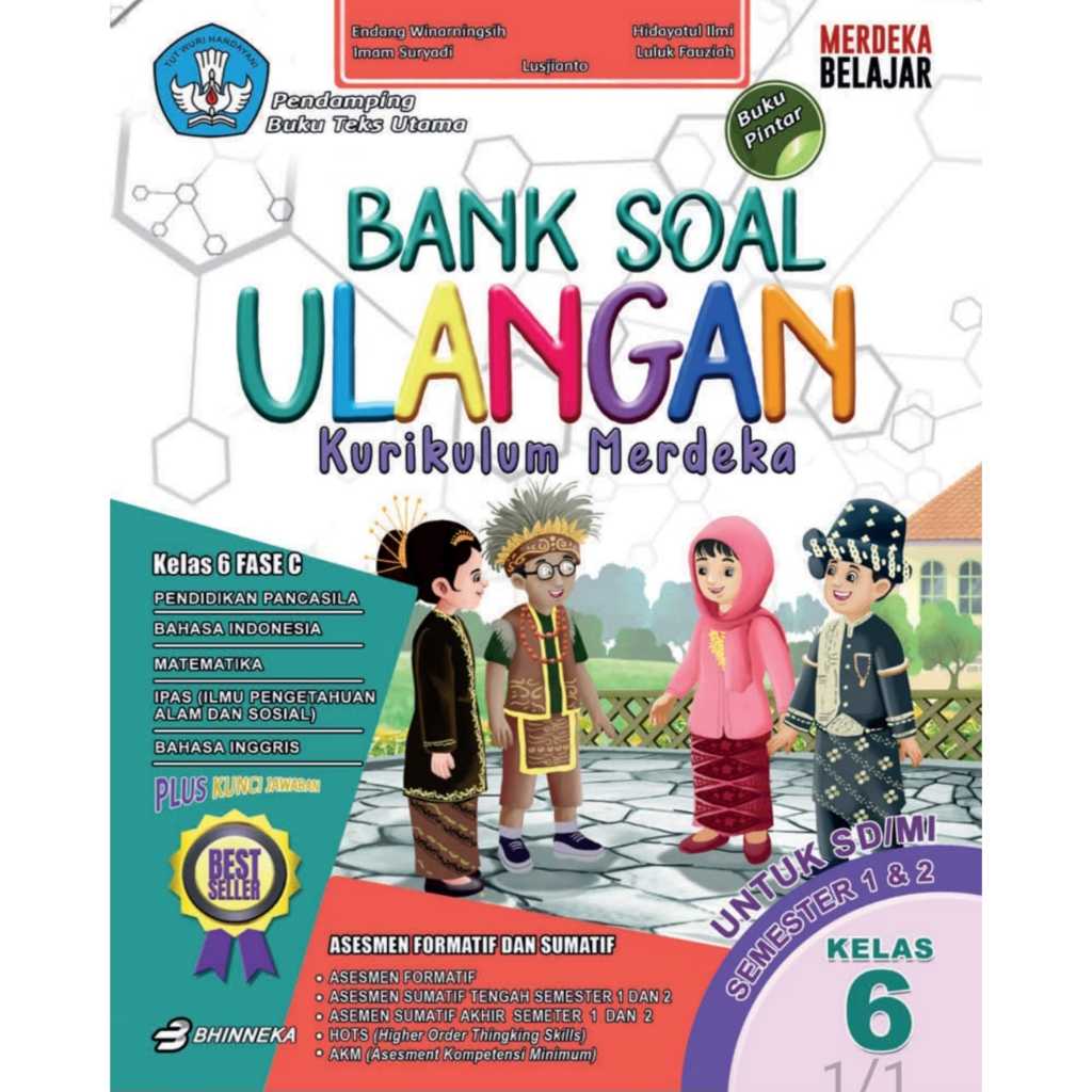 Jual BUKU BANK SOAL ULANGAN KELAS 1 S.D KELAS 6 SD/MI KURIKULUM MERDEKA | Shopee Indonesia