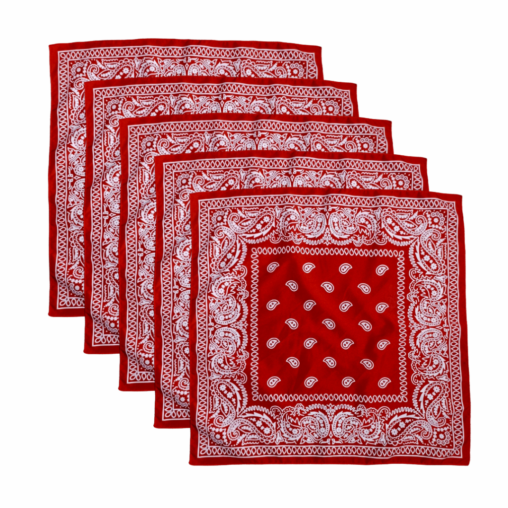 Jual Slayer Bandana Scarf Band PAISLEY MERAH | Shopee Indonesia