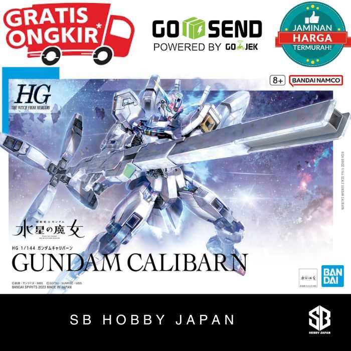 Jual HG 1/144 Gundam Calibarn Aerial The Witch From Mercury High Grade Bandai Japan | Shopee ...