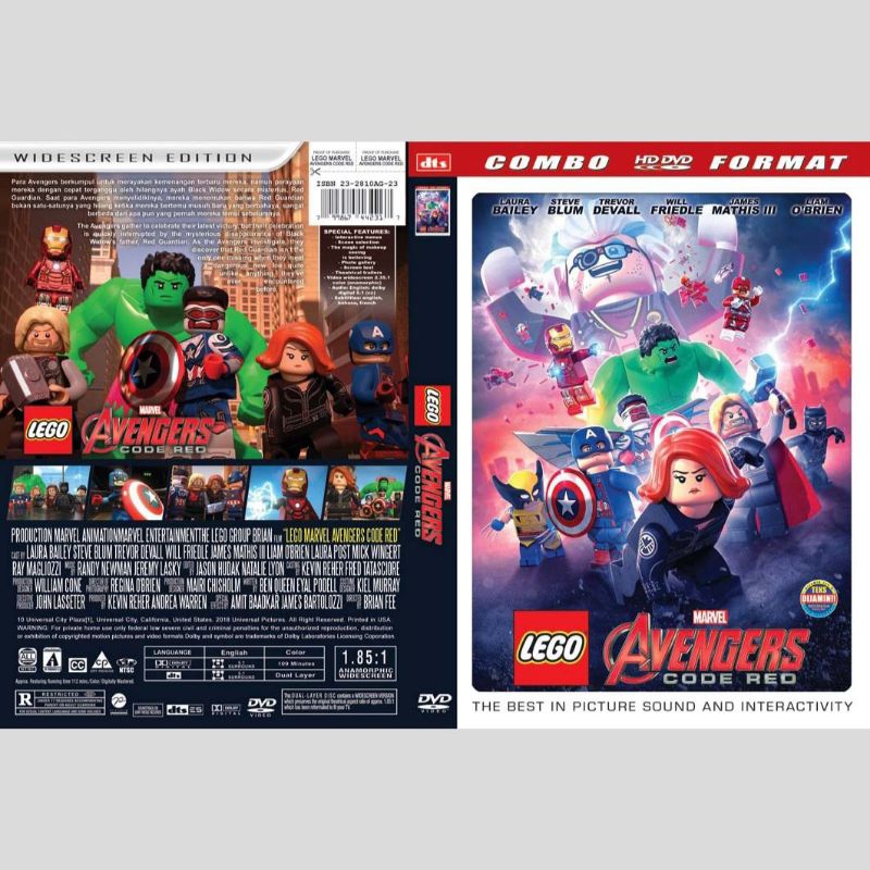 Jual Kaset Kartun LEGO MARVEL AVENGERS CODE RED (2023) | Shopee Indonesia