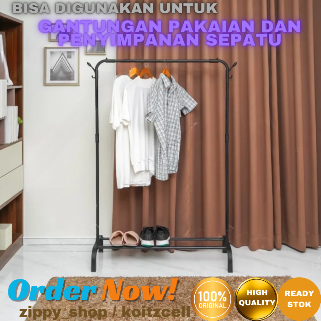 Jual Rak Garment Stora Minimalis multifungsi / Jemuran / Rak Bazaar ...