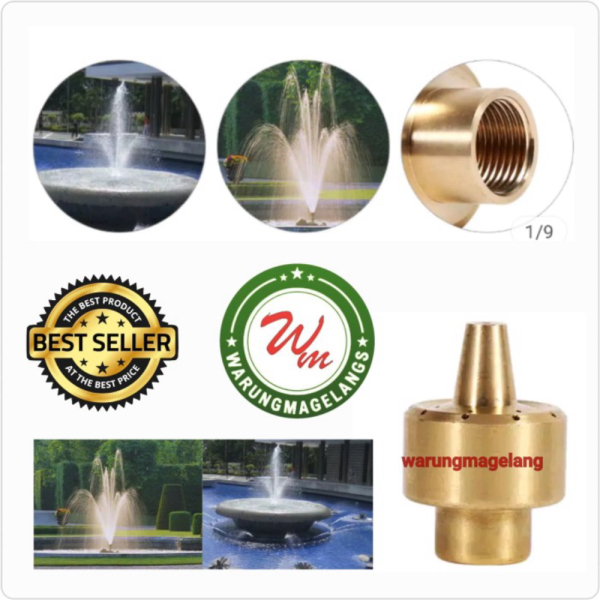 Jual Nozzle Fountain 1/2 inch Sprinkler Sprink Spray Home NOSEL AIR ...