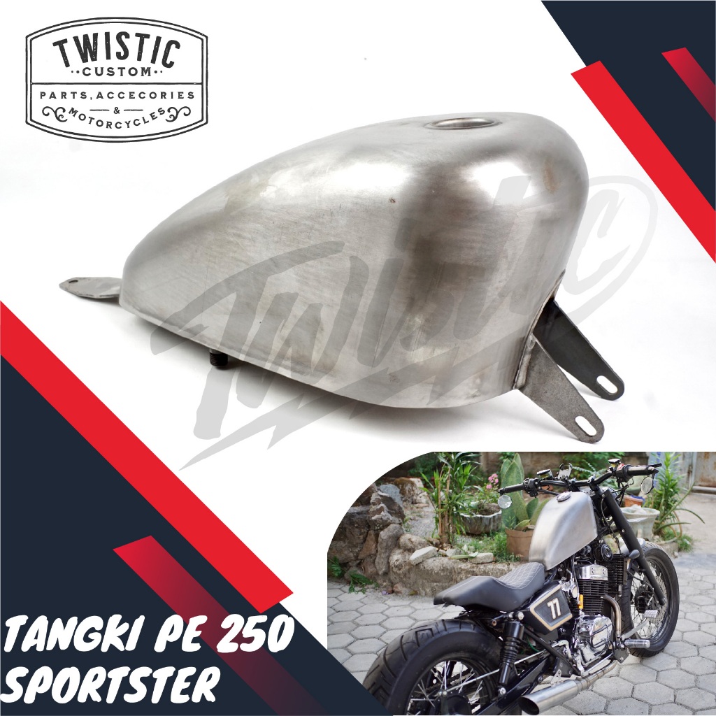 Jual Tangki Press Motor Benelli Patagonian Eagle PE 250 Model Sportster ...