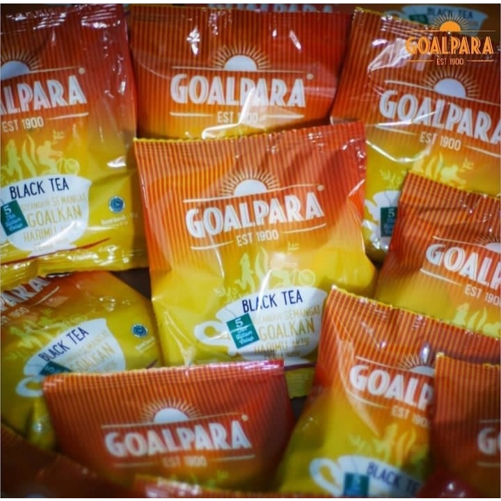 Jual TEH CELUP GOALPARA BLACK TEA 5pc X 12 Plastik Sachet (Renceng ...