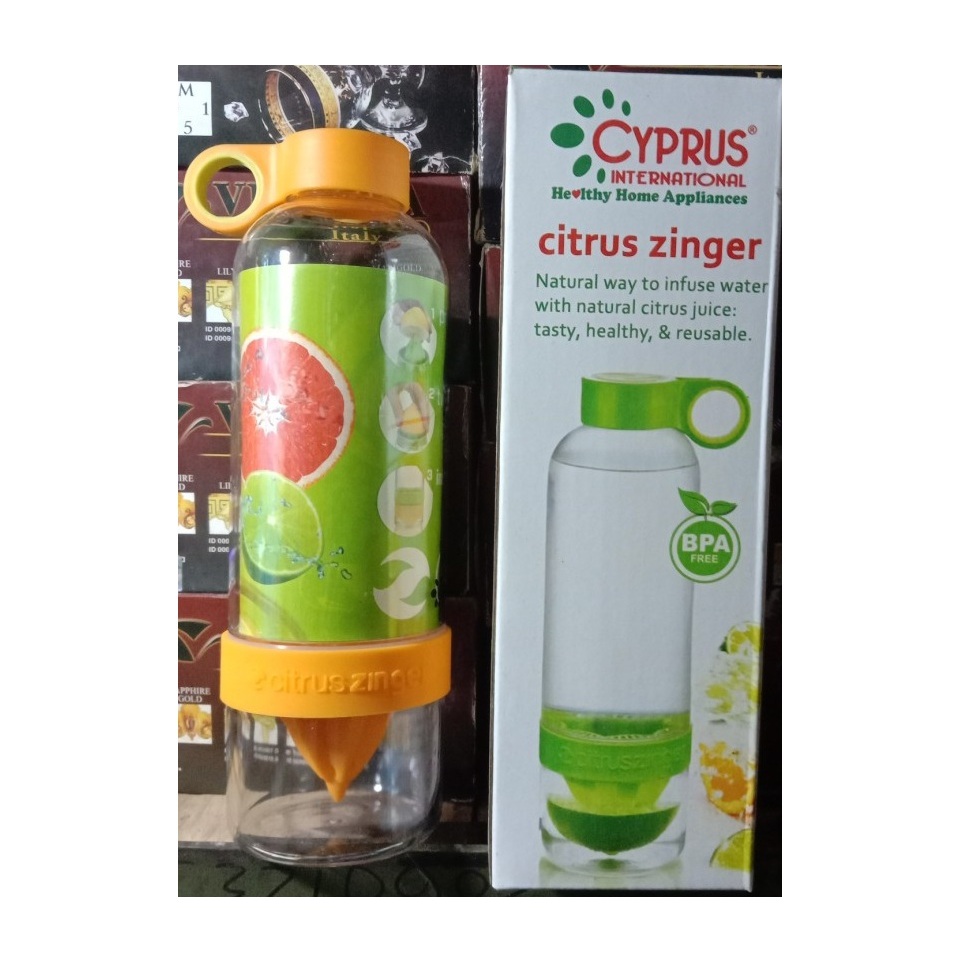 Jual BOTOL BUAH Cyprus Citrus zinger 800 ml cara mudah menikmati air ...
