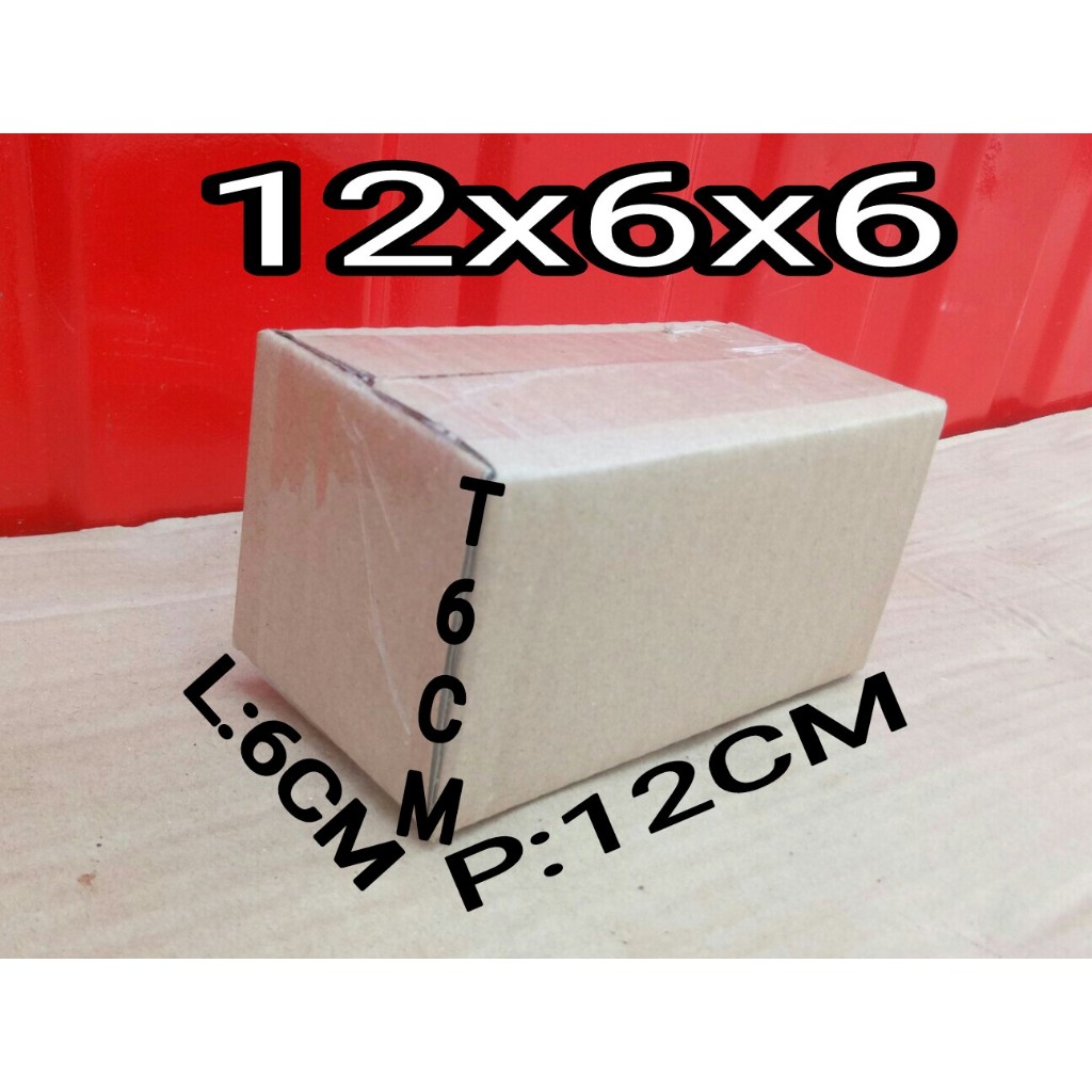 Jual kardus packing 12x6x6 kardus mini/karton box | Shopee Indonesia