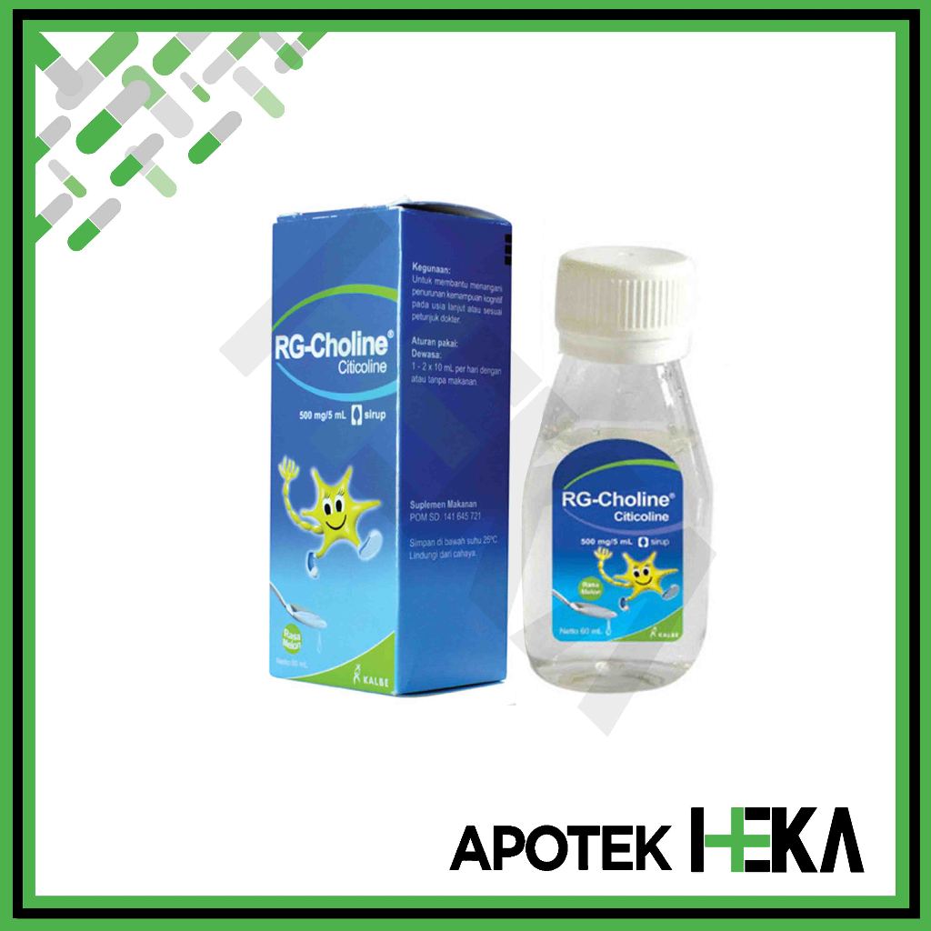 Jual RG Choline Sirup Botol isi 100 ml - Suplemen Kesehatan Mata ...