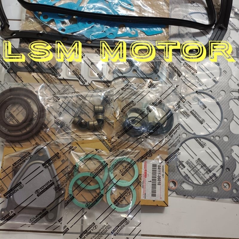 Jual Paking full set packing gasket full set kijang 7k bensin | Shopee Indonesia