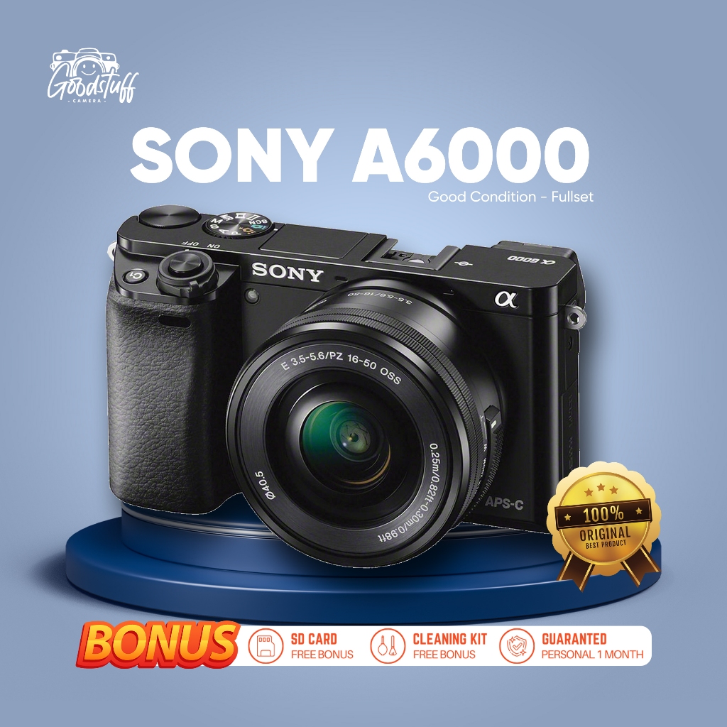Jual SONY A6000 + LENSA KIT MULUS SECOND LIKE NEW MURAH BANYAK BONUS ...