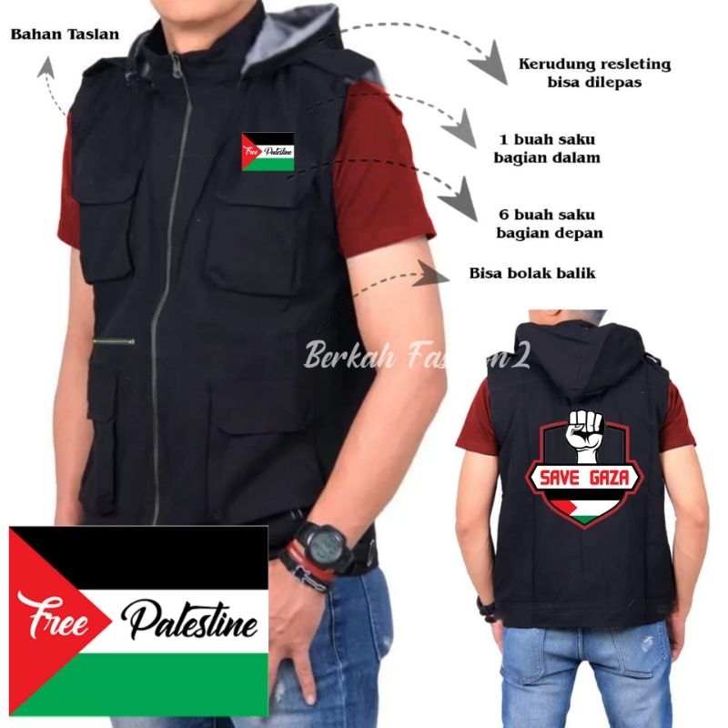 Jual ROMPI FREE PALESTINE - ROMPI FREE GAZA - ROMPI RELAWAN GAZA ...