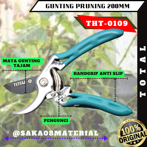 Jual JUAL GUNTING PRUNING 200MM 8" THT0109 TOTAL ORIGINAL TERBARU ...