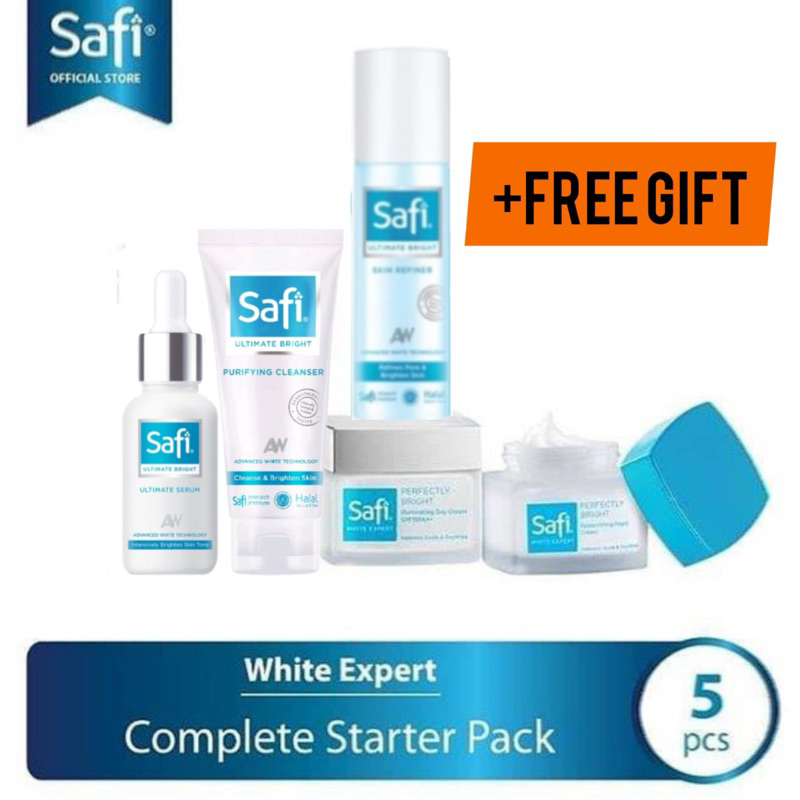 Jual SAFI WHITE EXPERT PAKET ISI 5 (ULTIMATE SERUM) | Shopee Indonesia