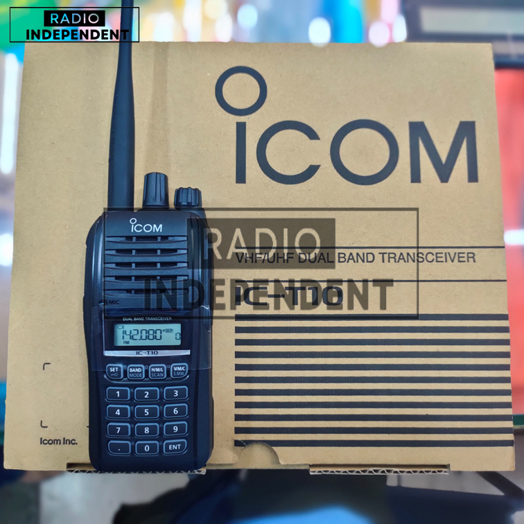Jual HT ICOM IC-T10 IC T10 DUALBAND ORIGINAL JAPAN | Shopee Indonesia