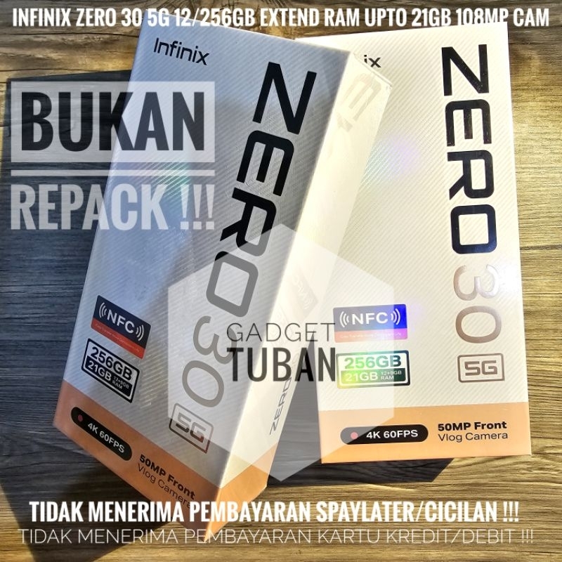 Jual Infinix Zero 30 5G 12/256 GB Extend RAM UpTo 21GB 108MP Camera | Shopee Indonesia