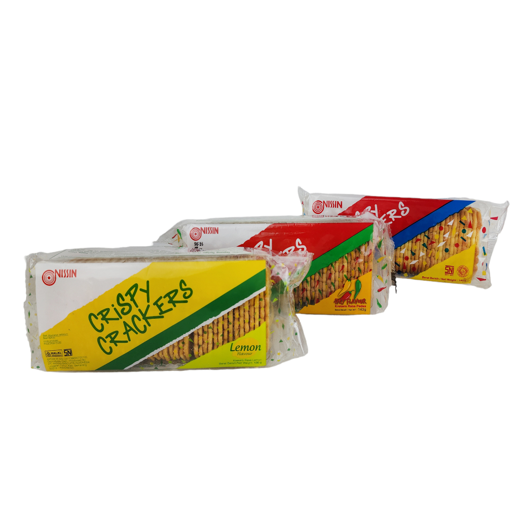 Jual Nissin Crispy Crackers MINI LONG - Netto 140gr | Shopee Indonesia