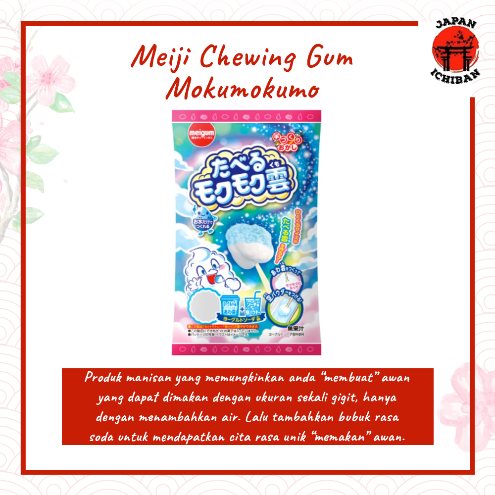 Jual Meigum Meiji Chewing Gum Mokumokumo 18g Permen DIY Lucu Original ...