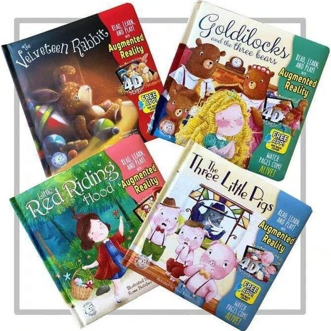 Jual Hippo Magic book - Augmented Reality 4D- Buku Ajaib | Shopee Indonesia