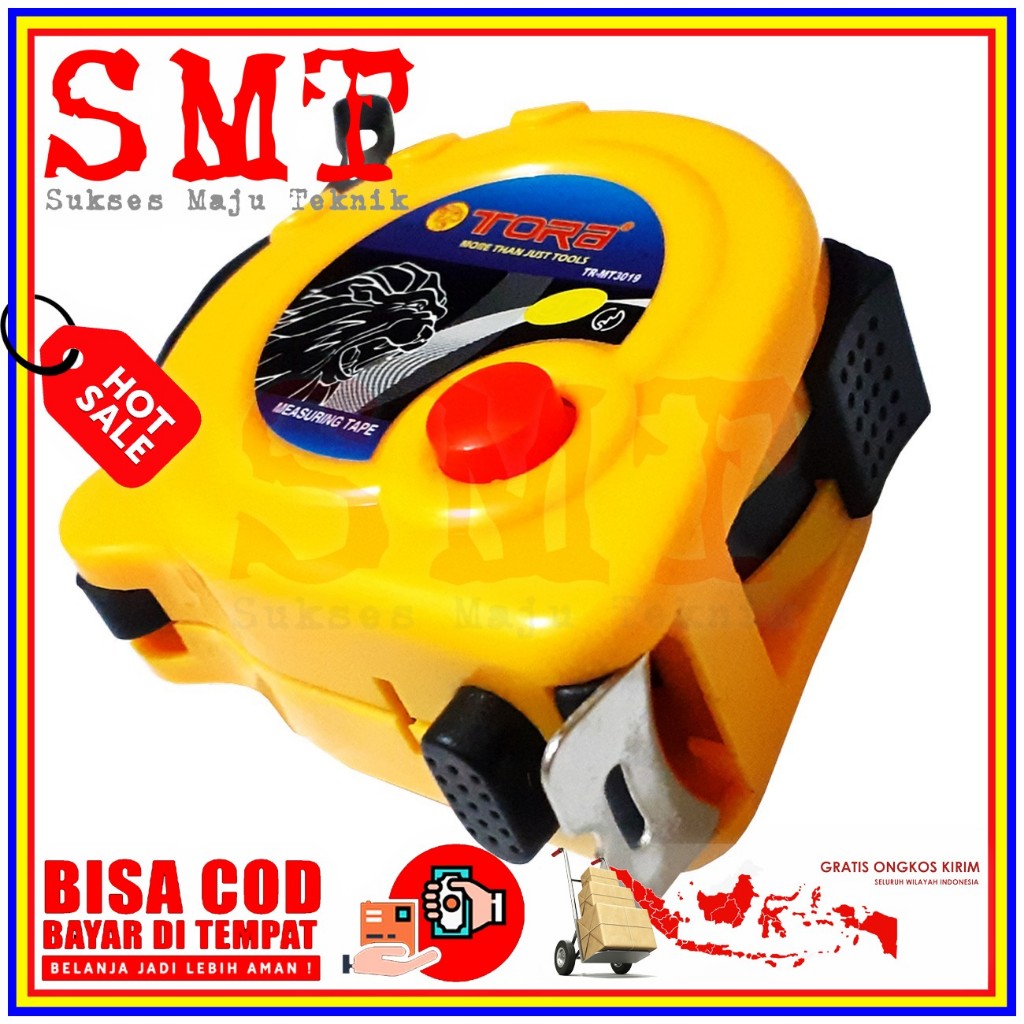 Jual Tora Meteran Tukang 3m x 16mm | Shopee Indonesia