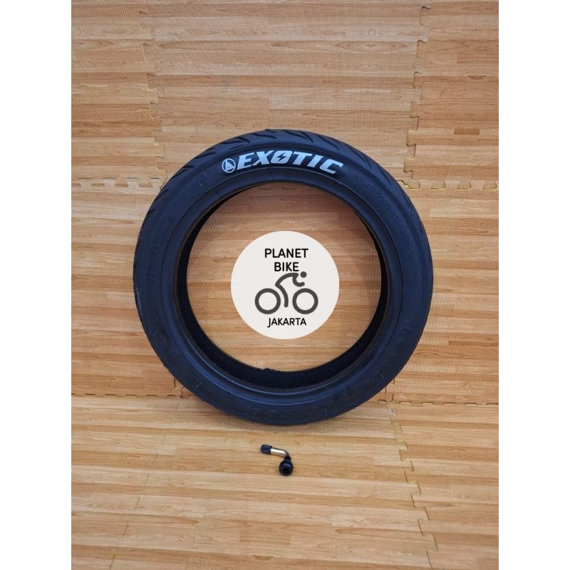 Jual Paket Ban Luar Tubeless Sepeda Listrik Universal Exotic 14 x 2.50 ...