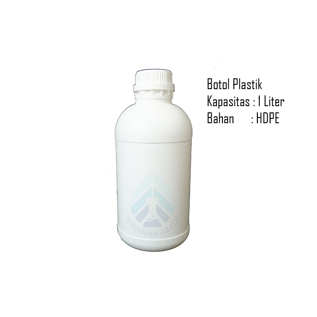 Jual Botol Plastik HDPE 1 Liter putih susu | Shopee Indonesia