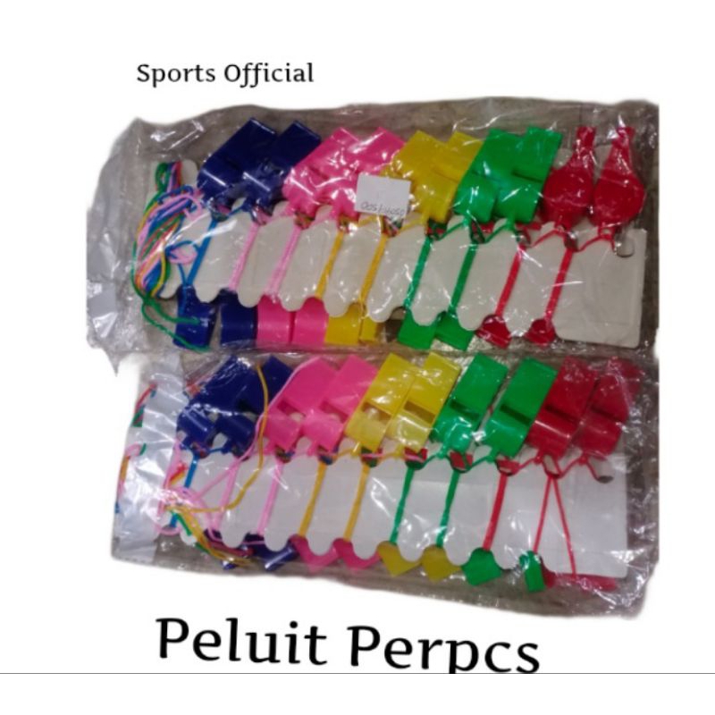 Jual Peluit Plastik + Tali Pramuka Pluit Wasit Bola Perpcs | Shopee ...