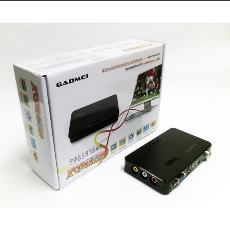 Jual GADMEI TV 5821 NEW TUNER BOX TV PC MONITOR TABUNG LCD | Shopee ...